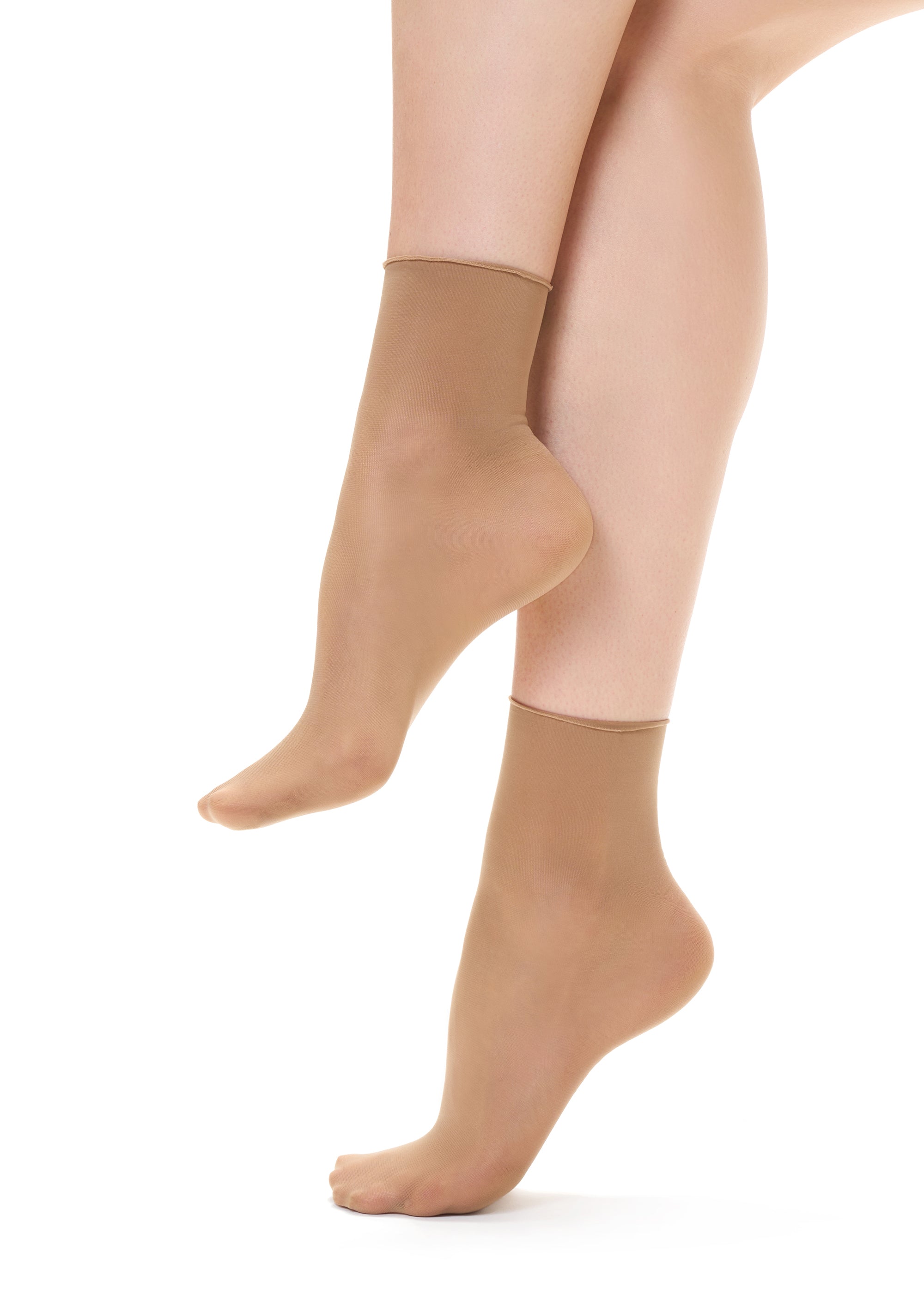 CALZINI VELATI TAGLIO AL VIVO - 2 PAIA – Golden Lady