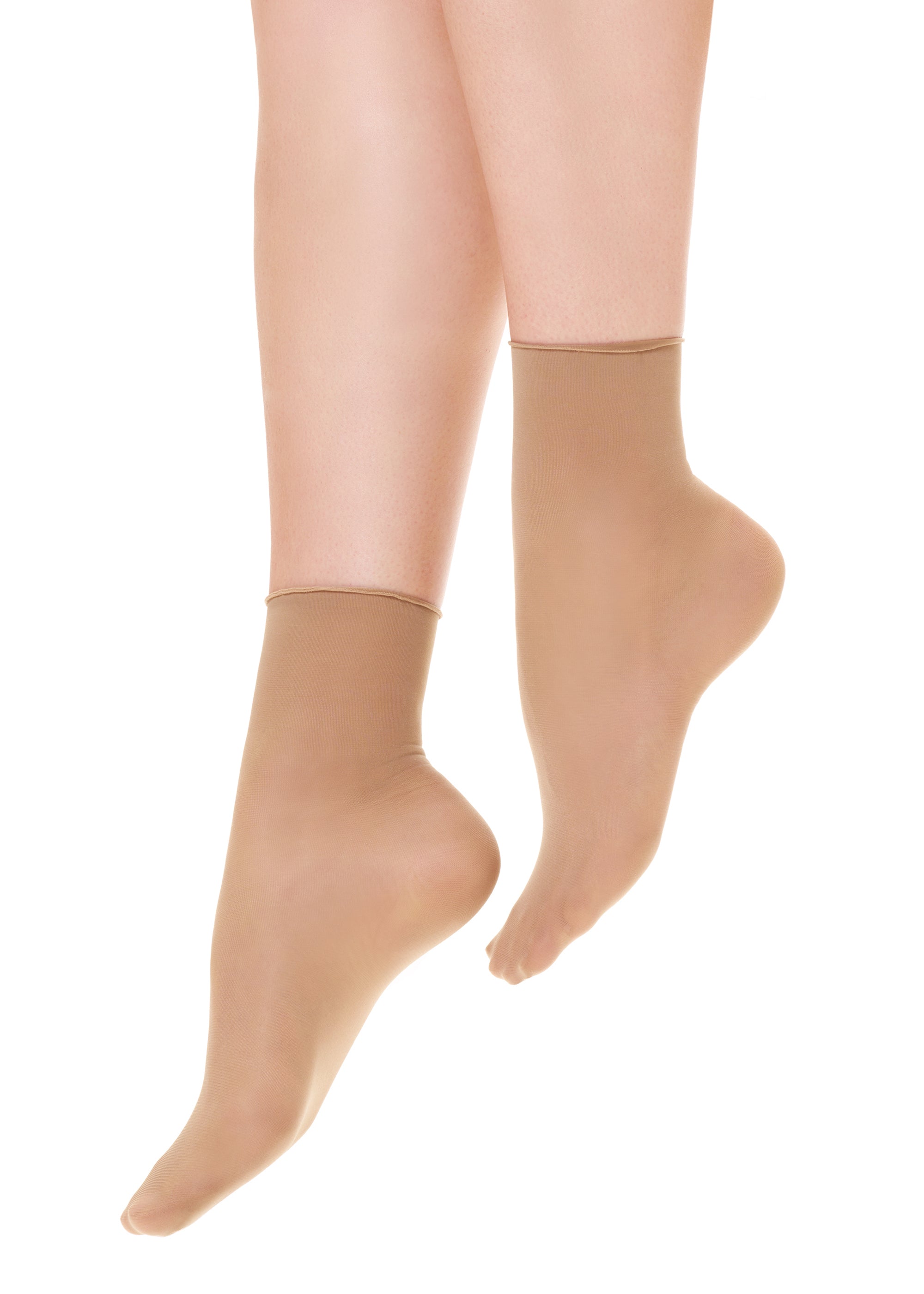 CALZINI VELATI TAGLIO AL VIVO - 2 PAIA – Golden Lady